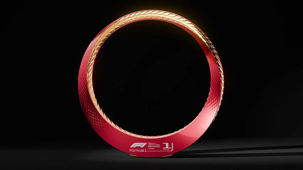Chinese GP 2024: First Wearable Trophy in F1 Makes Its Debut in ...