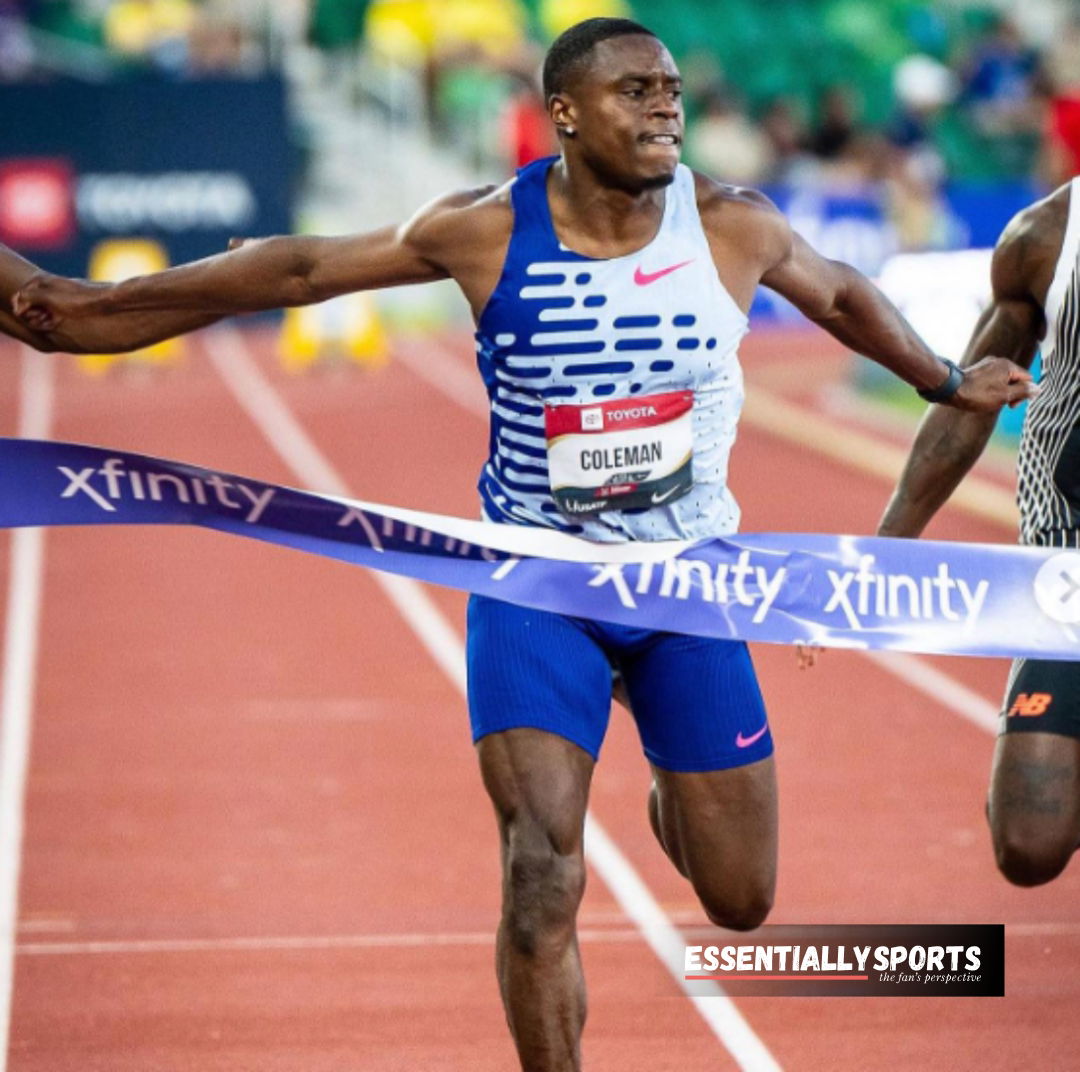 Christian Coleman Receives $100K Challenge From NFL Legend Ahead of ...
