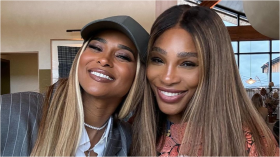 Friends Through Thick & Thin, Russell Wilson’s Wife Ciara & Serena ...