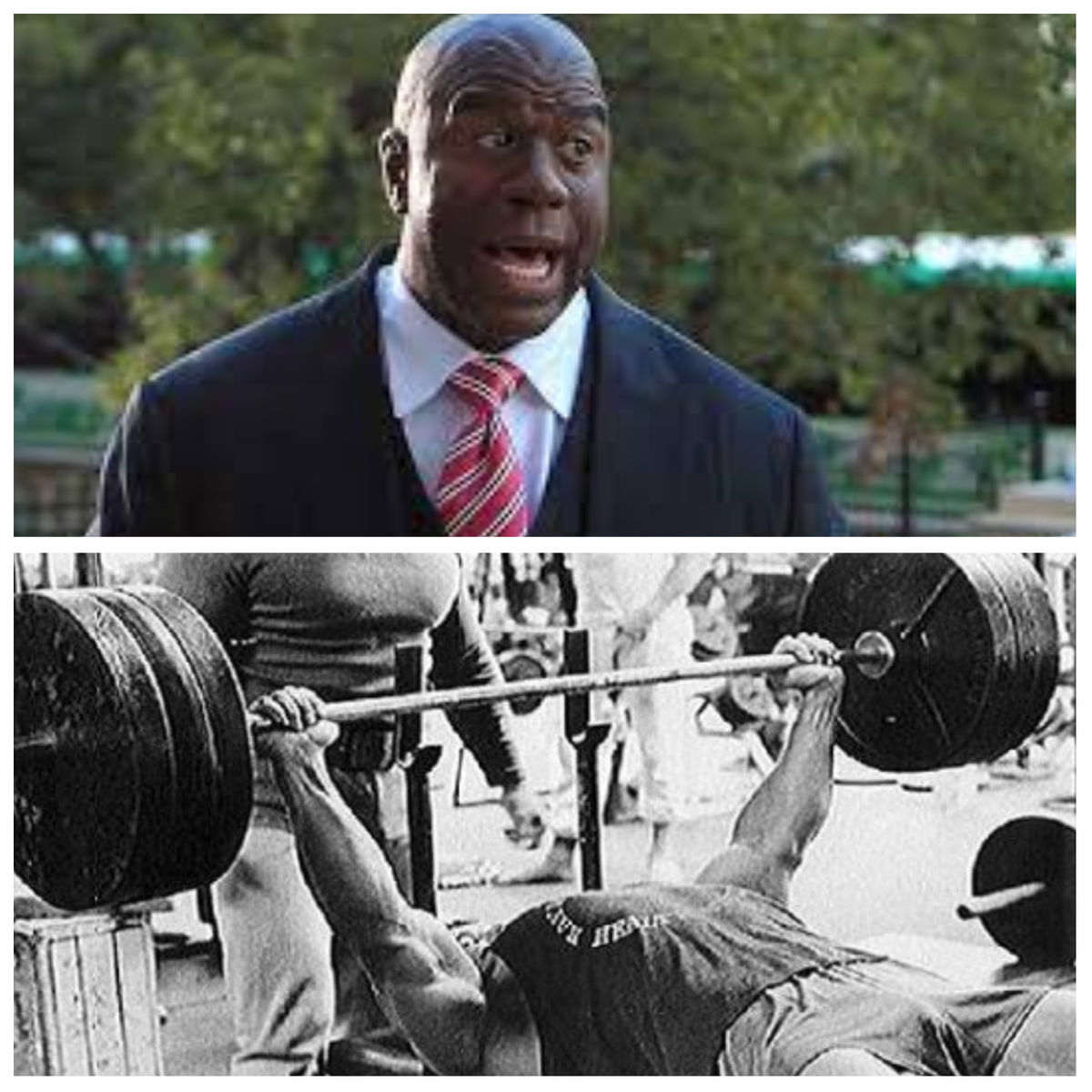 “300 Lb With 1 Hand”: Magic Johnson Couldn’t Believe Arnold ...