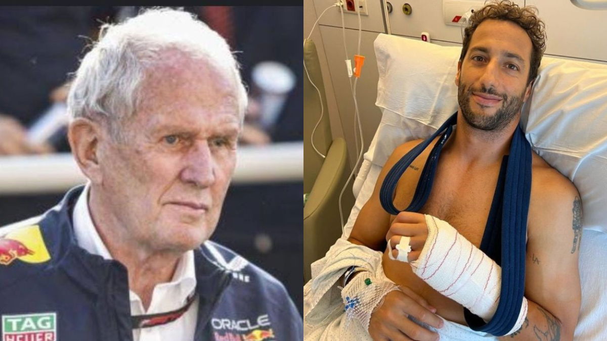 Daniel Ricciardo Injury Update: Helmut Marko Details F1 Return Date After Eerie “Seven Fractures ...
