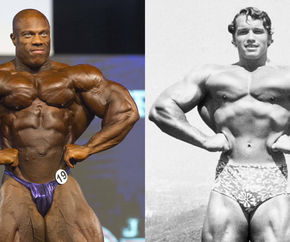 Arnold Schwarzenegger Versus Phil Heath