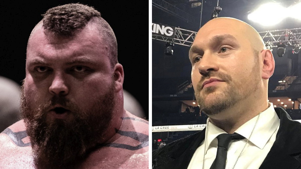 “I Knocked Out Tyson Fury”: Strongman Eddie Hall Beats Boxing Legend ...