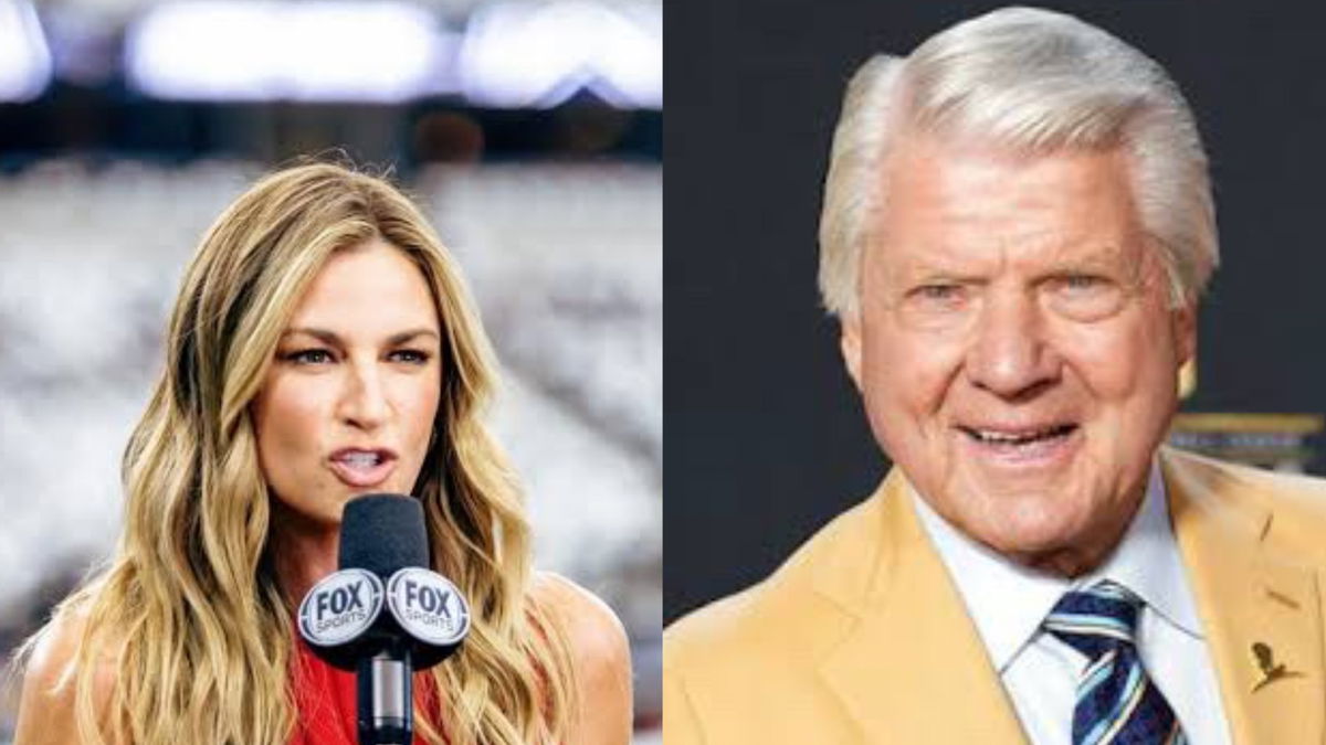 Out of Contract Erin Andrews Shares Personal Jimmy Johnson Story as Fox ...