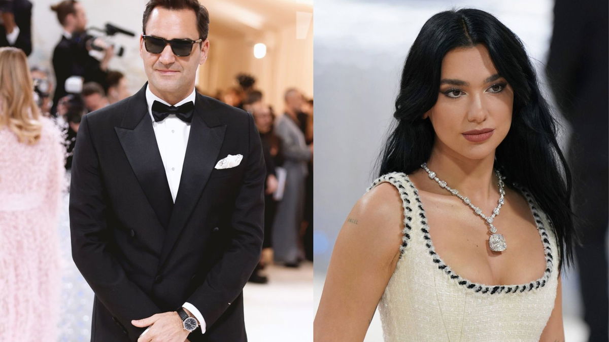 Roger Federer’s Met Gala Co-Chair Dua Lipa’s $10,000,000 Worth Astounding Accessory Detail Can ...