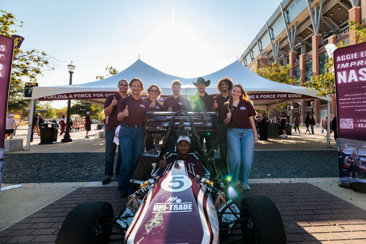 NASCAR’s Gene Haas & Co. Celebrate US Veterans at Texas A&M University ...