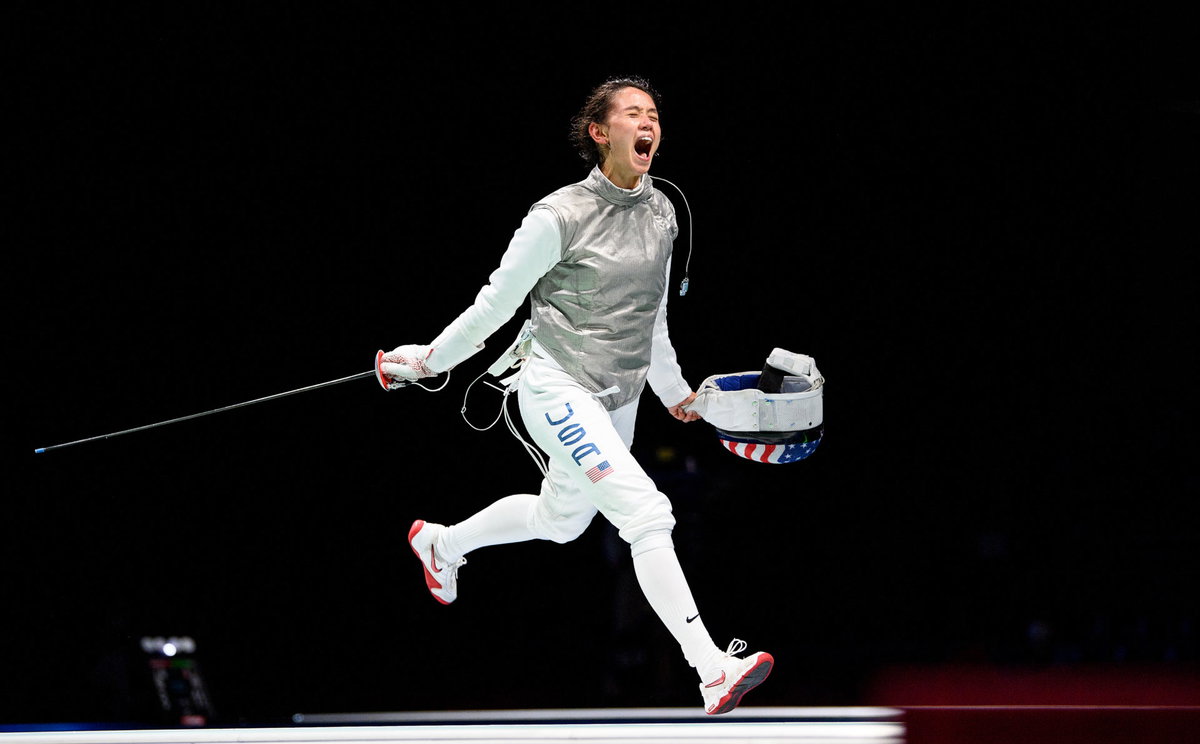 Fencing Olympic Gold Medalist Joins US Athletes in Heartwarming ...