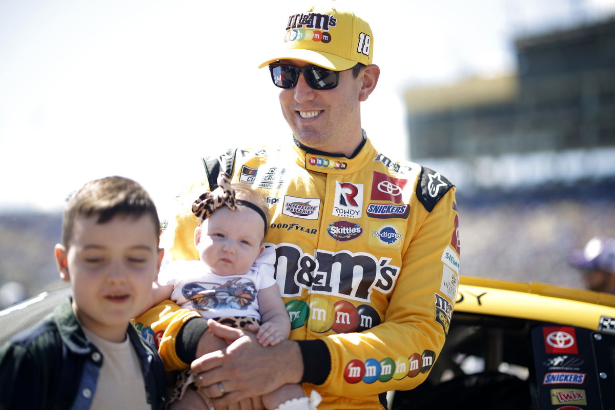 Kyle ‘Rowdy’ Busch Ditches Racing Helmet for “Girl Dad Duties” as Fans ...
