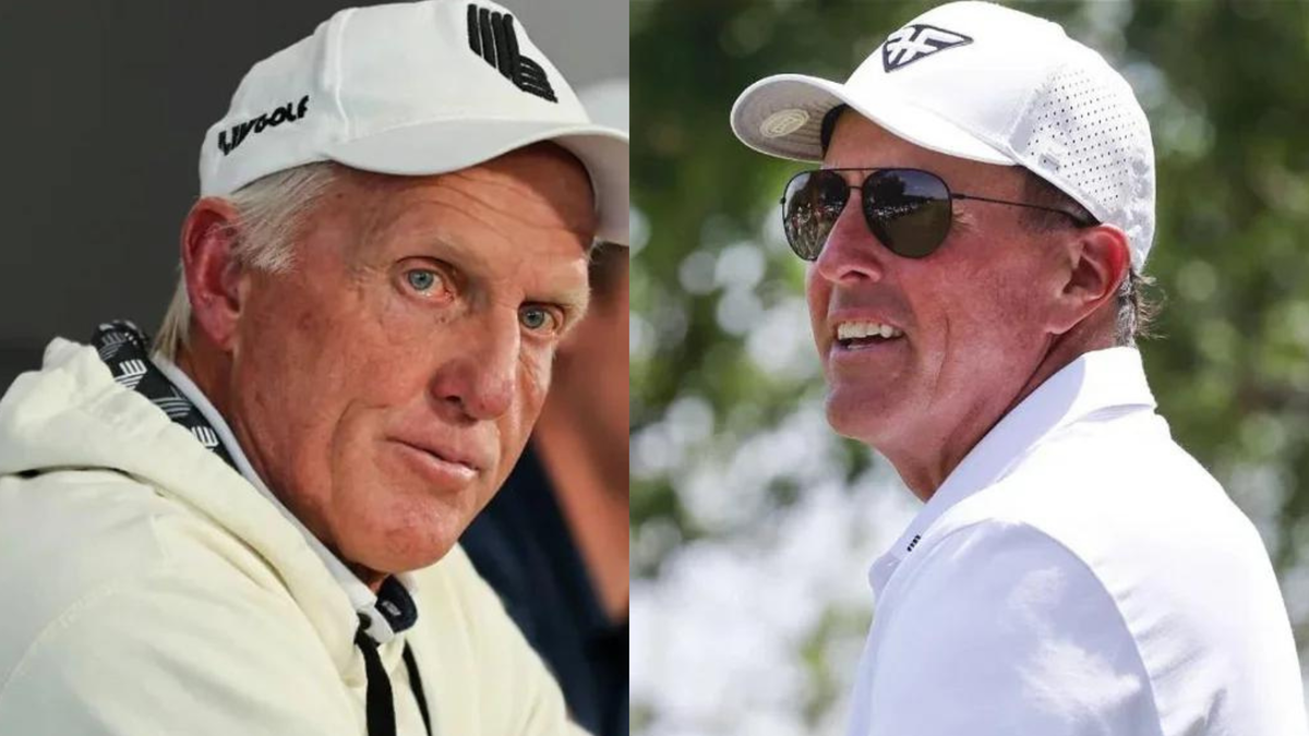Despite Harsh Neglect From Greg Norman, Phil Mickelson Gets Last Laugh ...