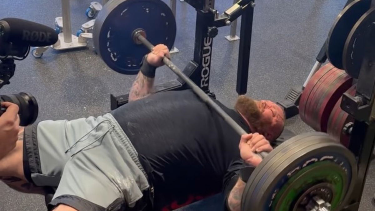 “Thor Really Is a Sick Athlete”: 3 Reps of 407 lbs Icelandic Strongman ...