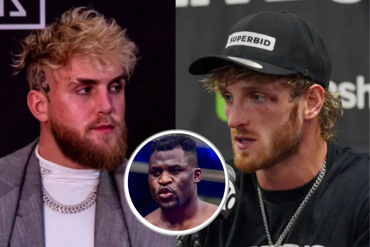 “Francis Is Soft”: Logan and Jake Paul Stoke Ngannou Talk After Anthony Joshua Fight ...