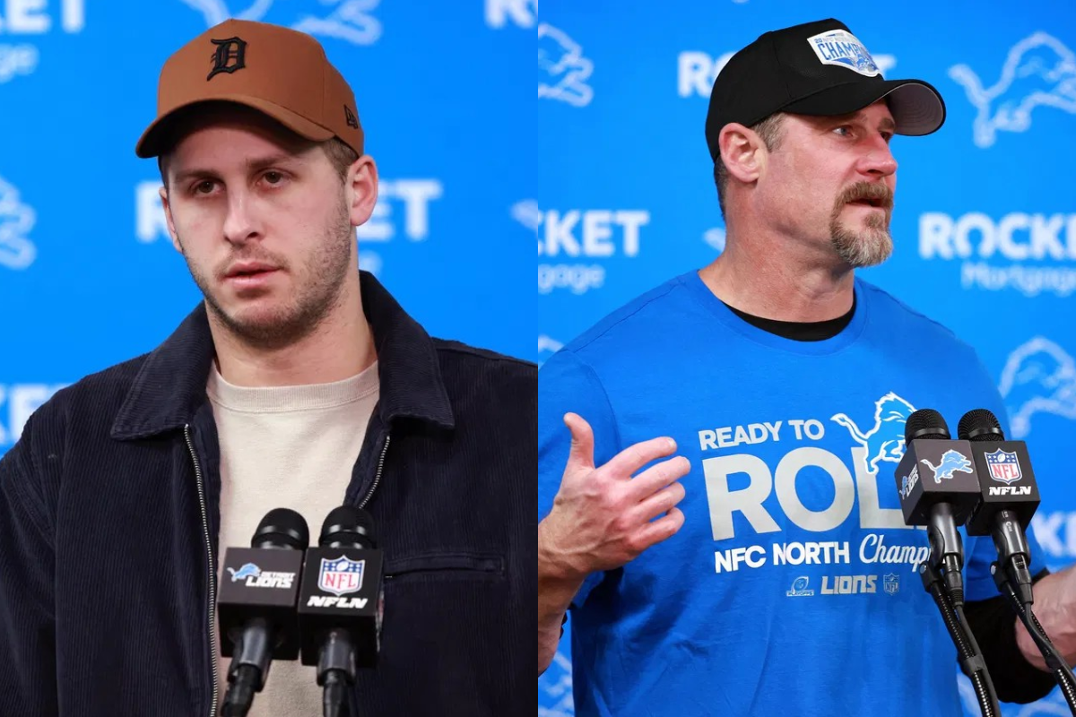 Jared Goff Confirms Feelings Against Dan Campbell’s 4th Down Decisions ...