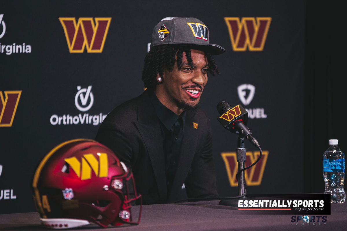 Jayden Daniels Voices Heartfelt Thanks to Tress Way After Commanders ...