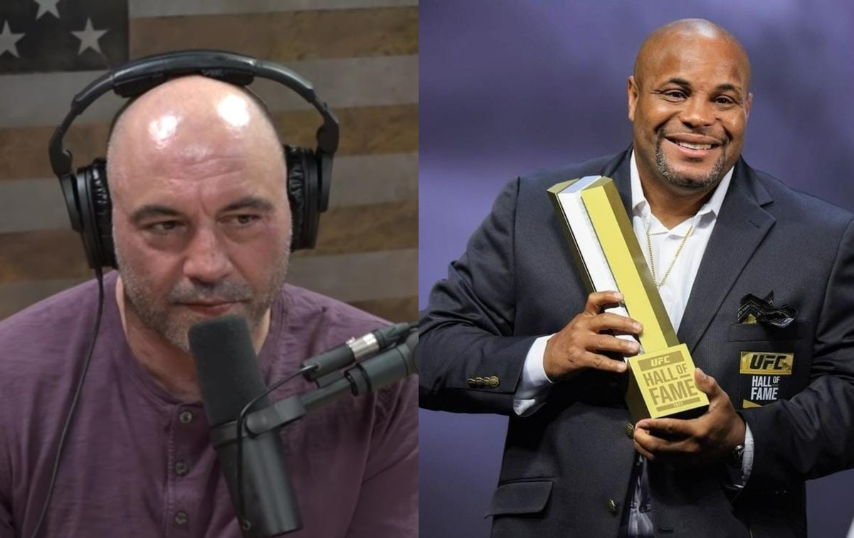Joe Rogan & Daniel Cormier at the Center of Fresh Amanda Nunes vs ...