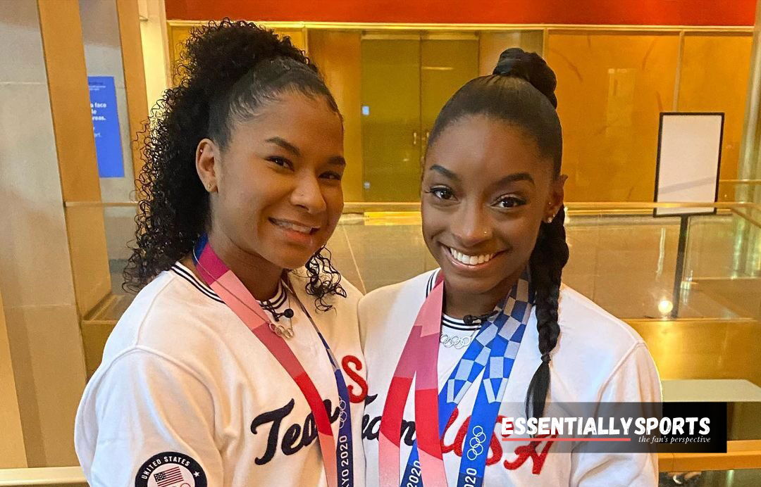 Training With Simone Biles Bff Jordan Chiles Reveals How Gymnastics