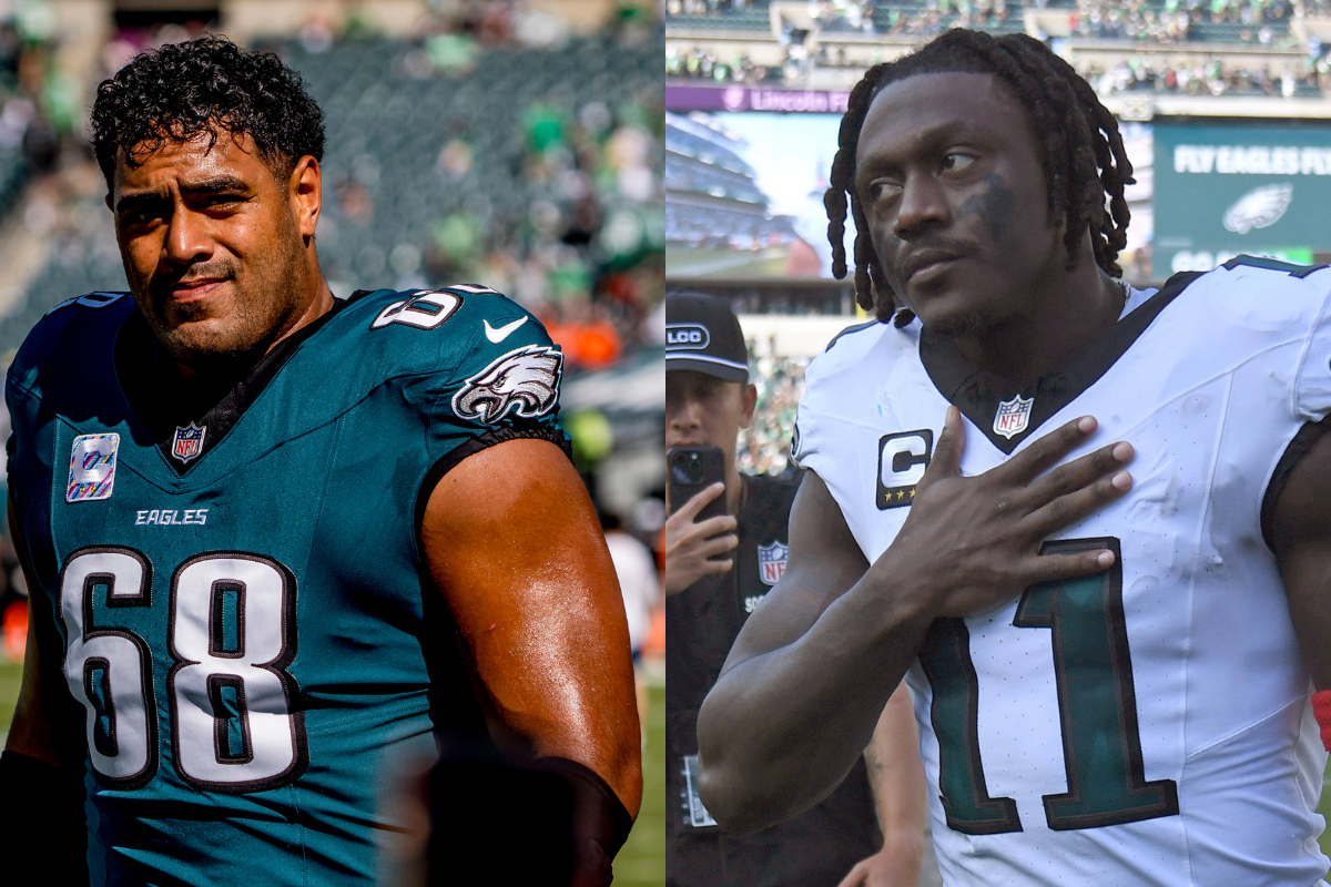 Jordan Mailata Confirms Locker Room Action for A.J. Brown as Eagles WR ...