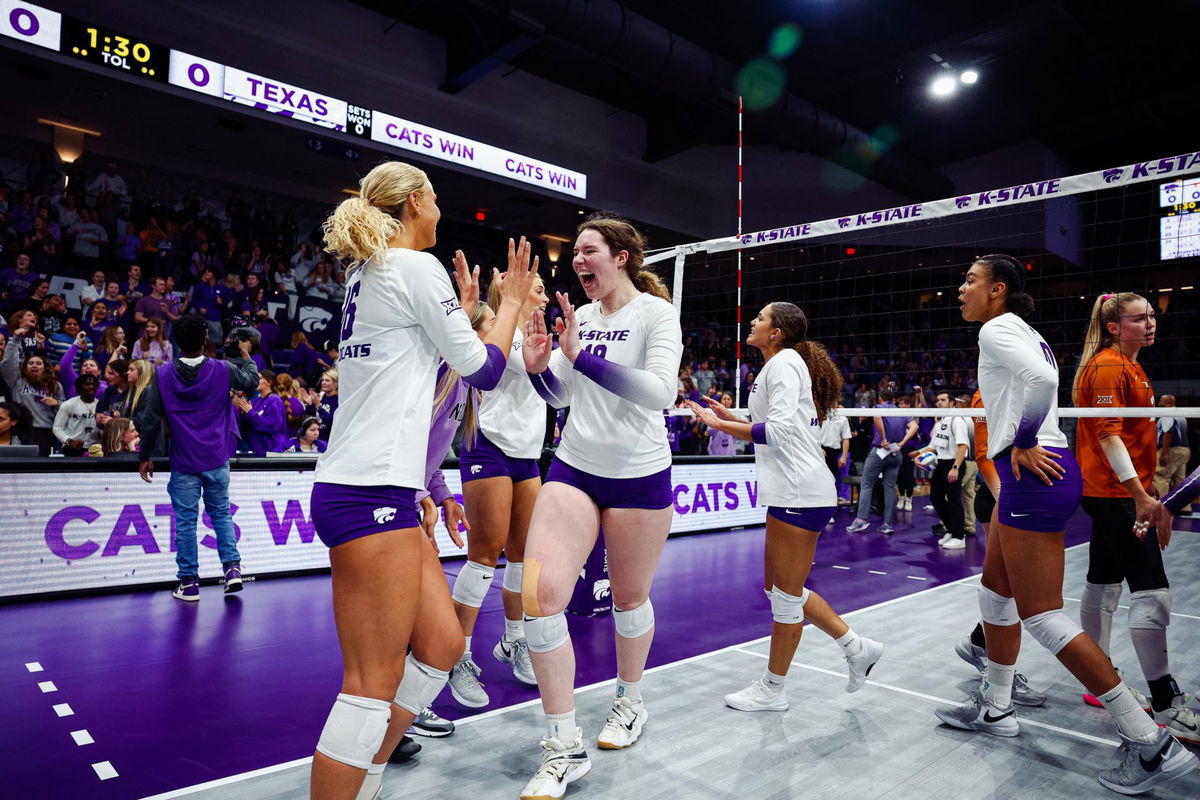 K-State Women’s Volleyball Team Breaks Through Shackles of a 39-Match Losing Streak as They ...
