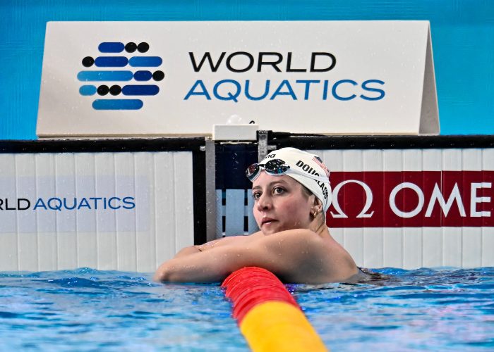 Kate Douglass Suffers a Setback in the 100m Freestyle Semi Finals of ...