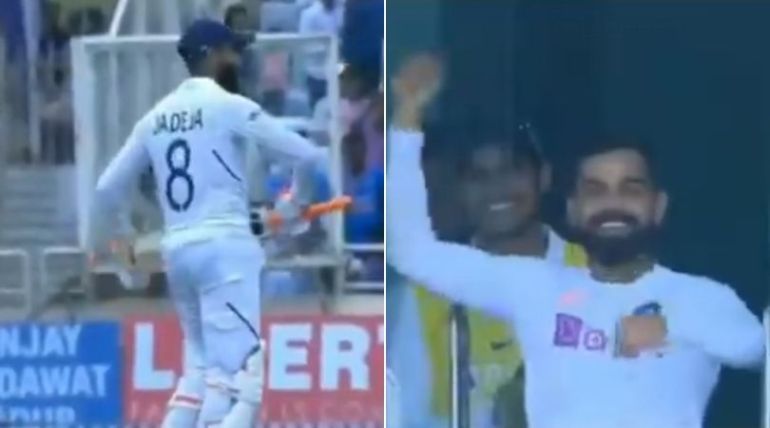 WATCH: Virat Kohli Joins Ravindra Jadeja in Sword Celebration after ...
