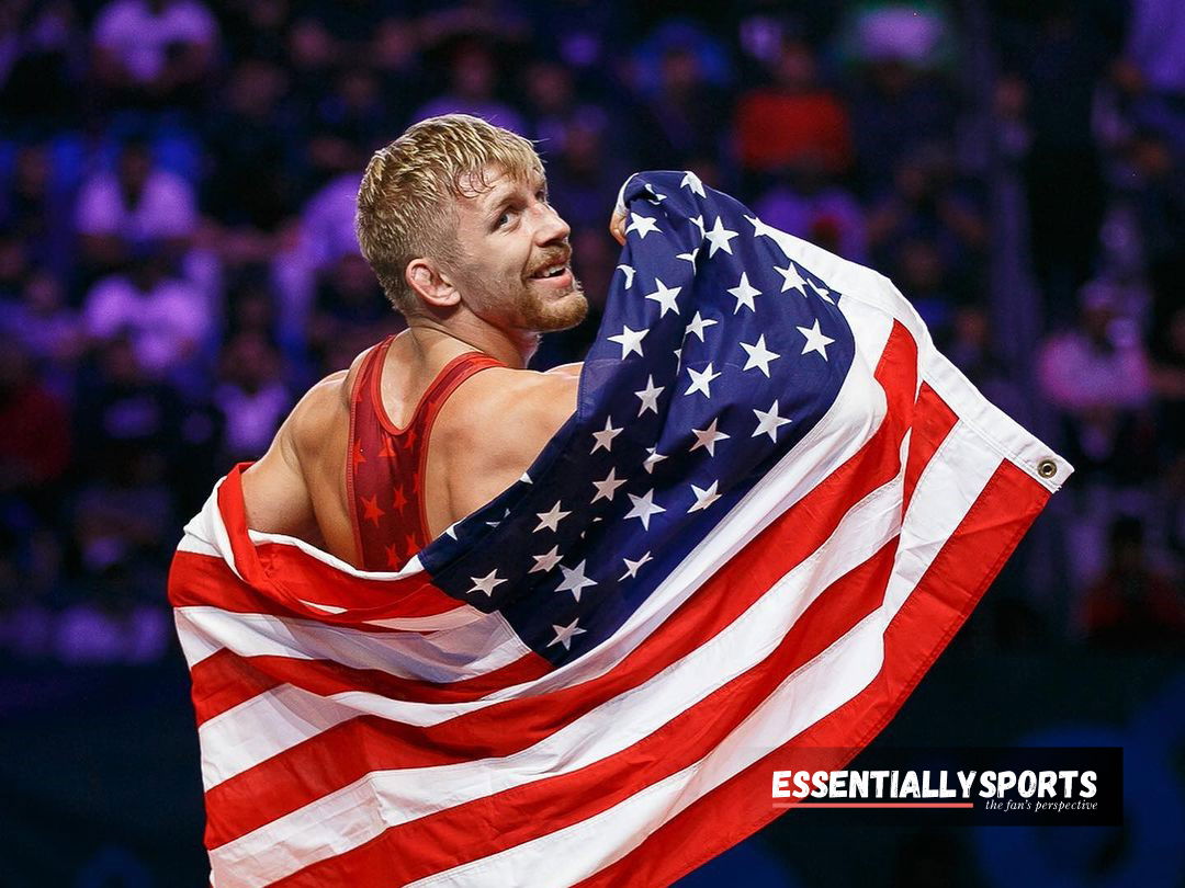 “Want to Risk It”: Kyle Dake Takes His Own Cardboard Bed Test at Paris ...