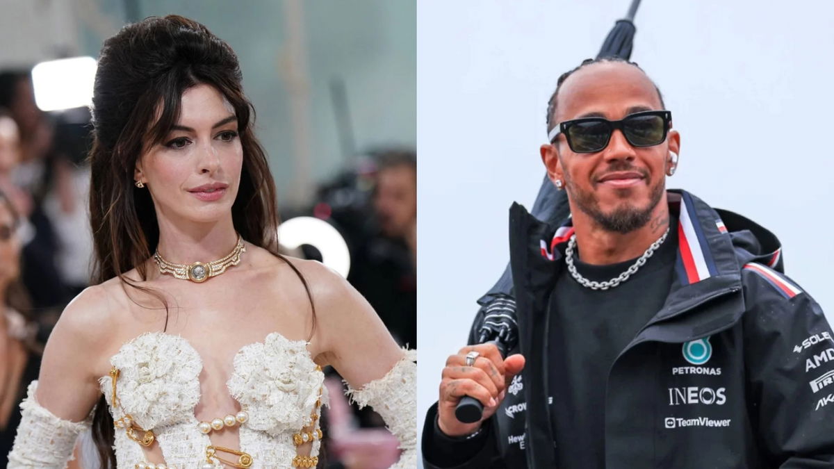 Arsenal Fanboy Lewis Hamilton Joins Anne Hathaway as the Duo Send an ...