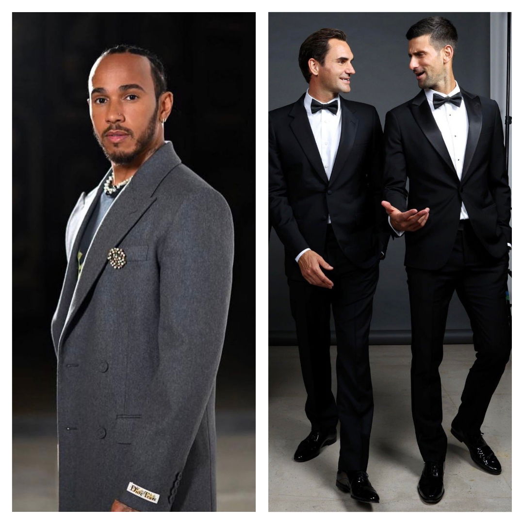 ‘Awesome’ Roger Federer and Novak Djokovic Duo Reminded Lewis Hamilton of His Hard-Fought Rival ...