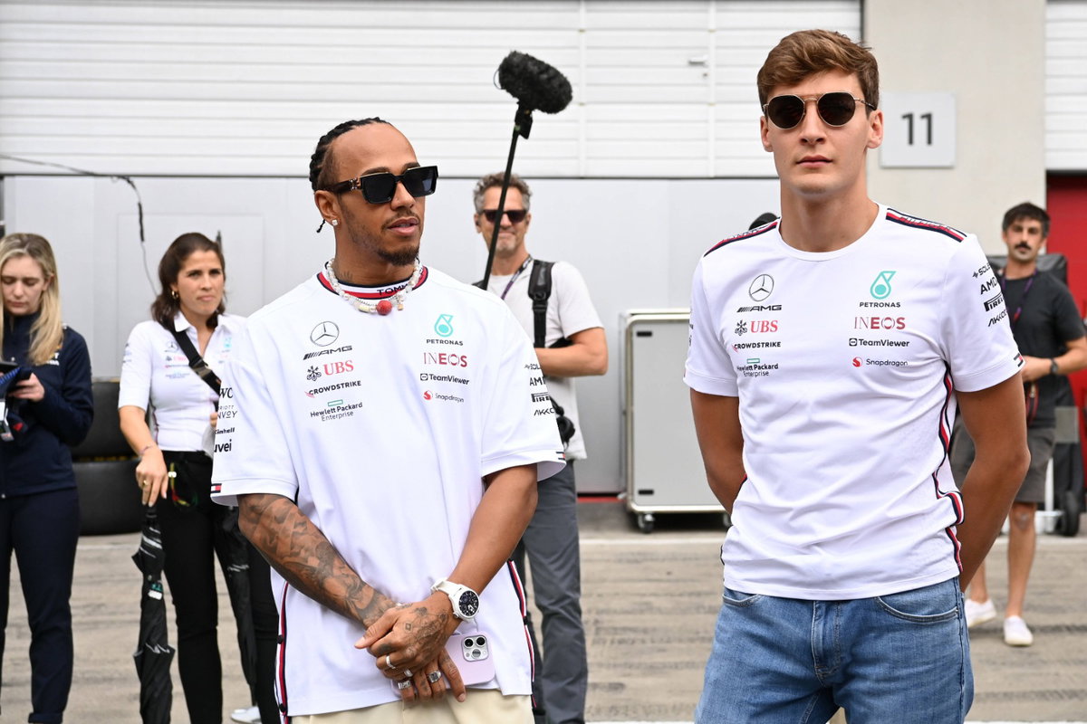‘Irritated’ George Russell Shown His Place as Lewis Hamilton ...