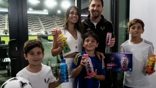 Comparing Lionel Messi’s Energy Drink Mas+ With PRIME After Being ...