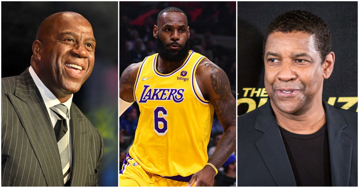 Denzel Washington Had To “Get off the Phone” After Magic Johnson’s ...