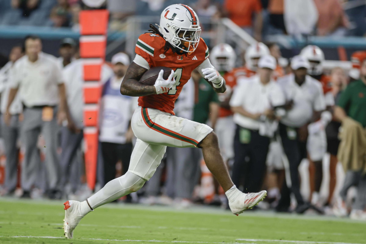 Why Does Miami RB Mark Fletcher Jr. Text His Late Father Before Every ...