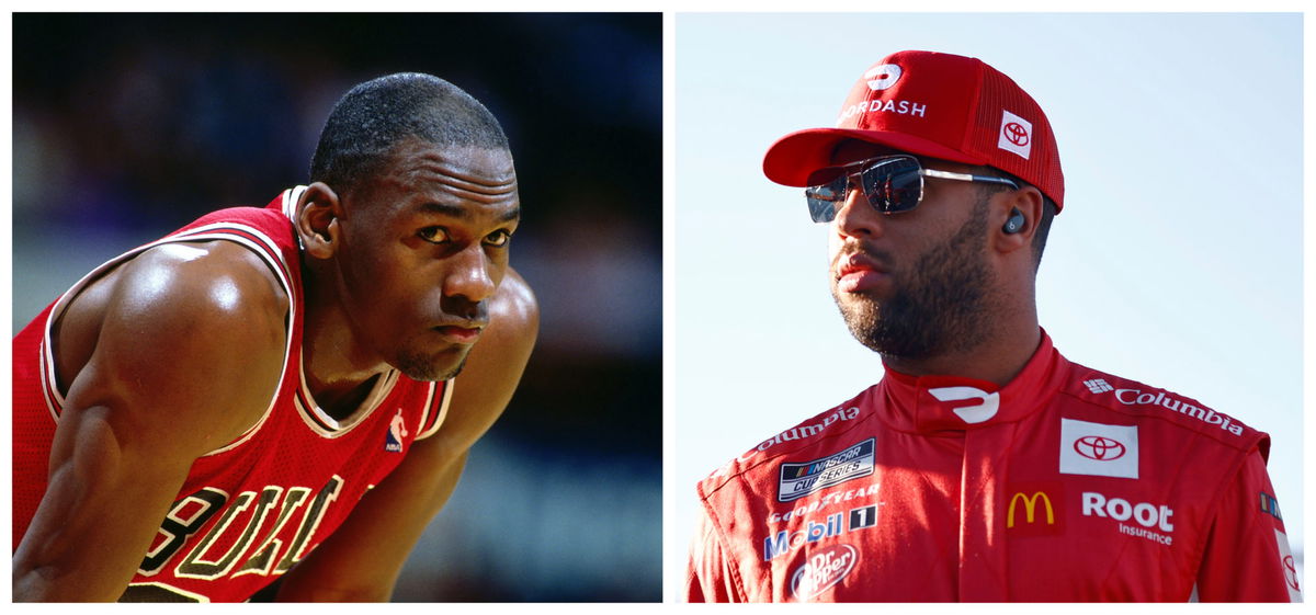 Michael Jordan, Who Punished Bubba Wallace for Kyle Larson Blowup, Was ...