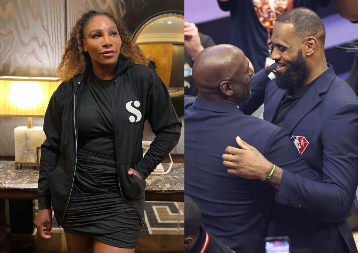 Serena Williams Reveals Her Elite GOATs List Which Includes “Amazing” LeBron James and “Original ...