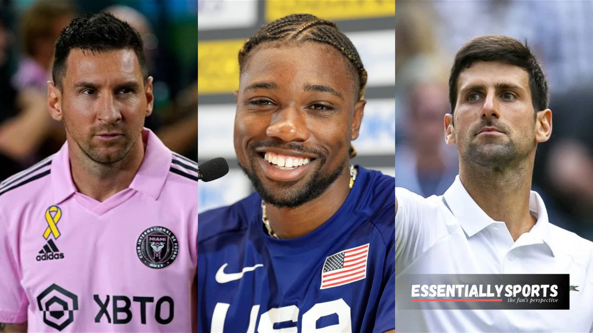 Noah Lyles Contests Against Lionel Messi and Novak Djokovic for a Huge ...