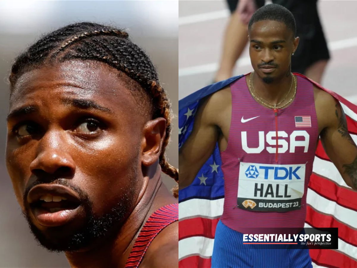 “You Want My Spot?”: Quincy Hall Calls Out Noah Lyles After Disrespect From World Champion ...