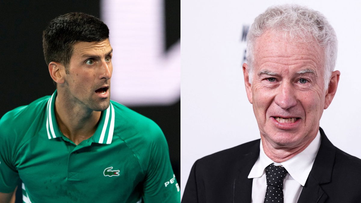 John McEnroe's Blatant Novak Djokovic Bias Backfires as Fans Call Out ...