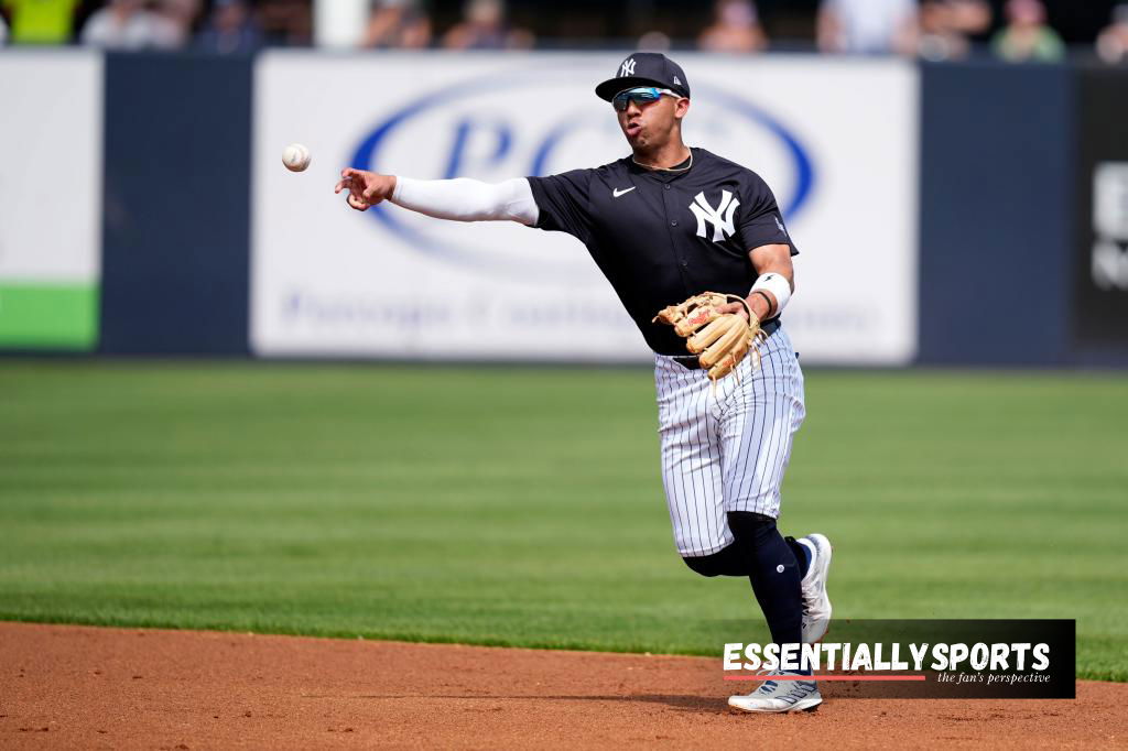 Oswald Peraza's Injury Compound Yankees' Infield Depth Concerns Beyond Cabrera - EssentiallySports