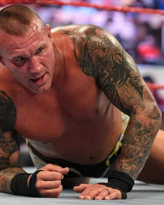 Randy Orton Skull Sleeve Tattoos