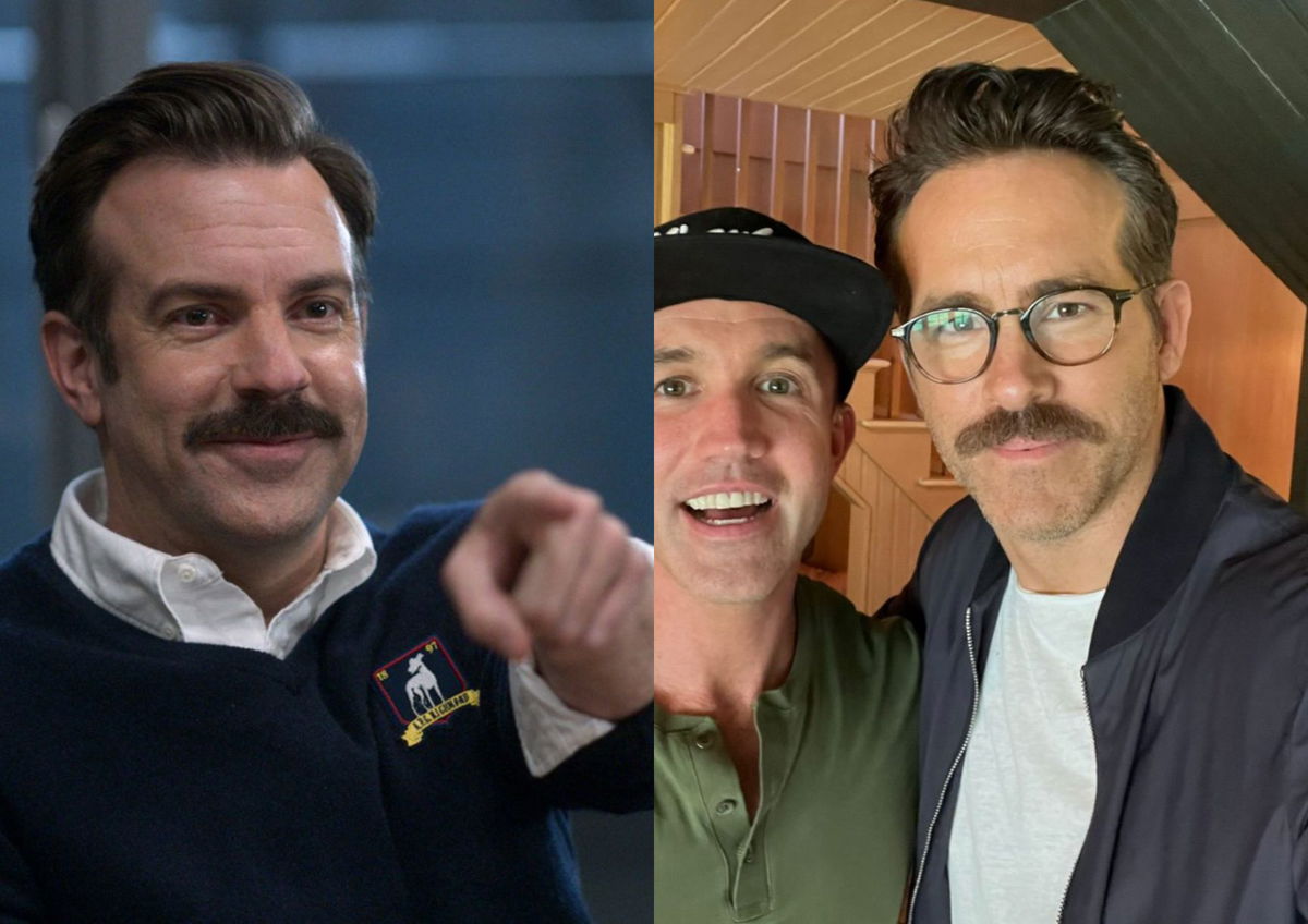Becoming Ted Lasso” Ryan Reynolds Rocks Bizarre Moustache As He Waits For Wrexhams Debut