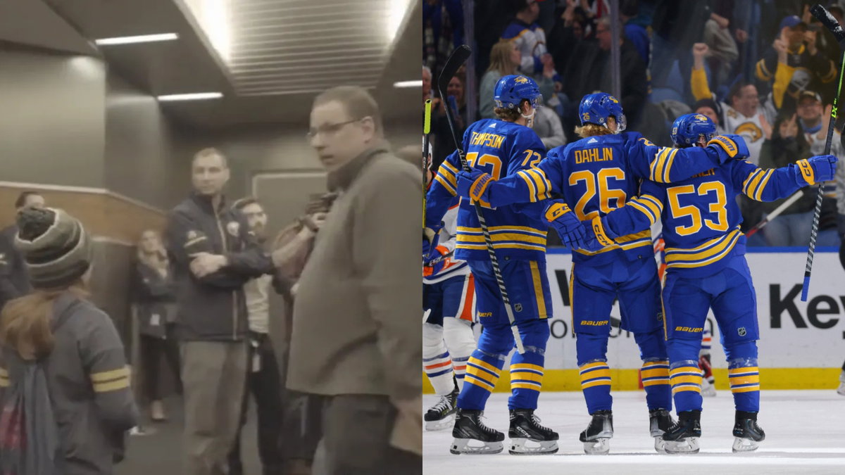 Viral Video Captures Sabres Reporter Breaking Young Fan’s Heart by ...