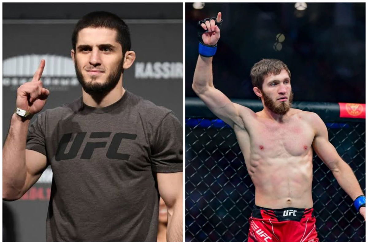 Khabib’s Protege & UFC Champion Islam Makhachev Sends “Strangler” UFC ...