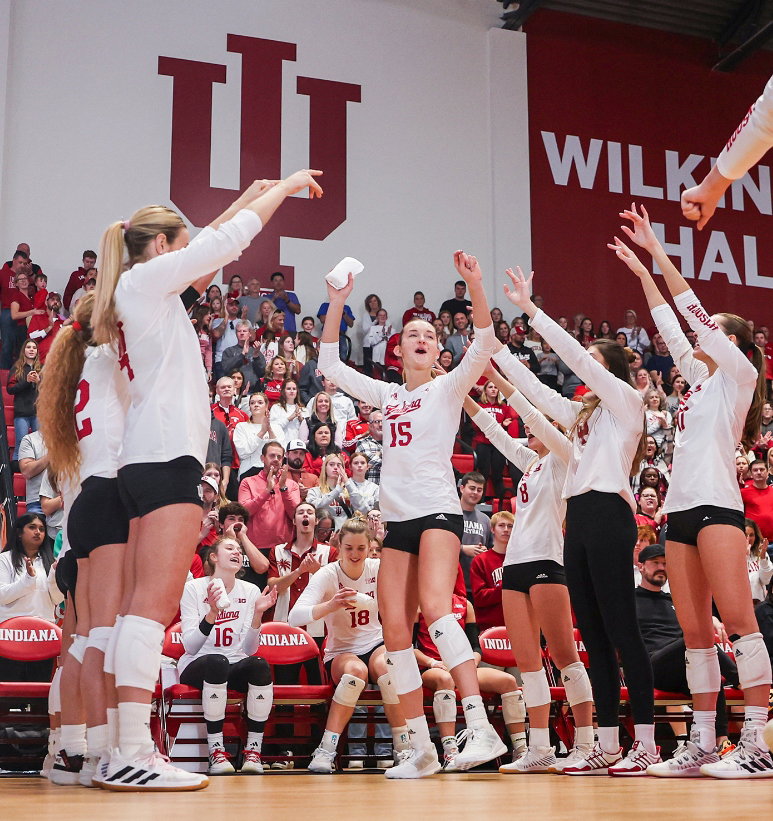Indiana Hoosiers Star Volleyball Player Ties 14-Year Old Program Record ...