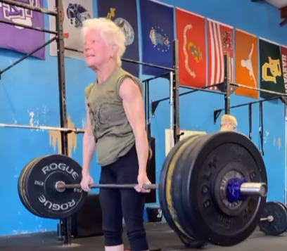“You Little Bada**”: Age-Defying 75 YO Grandma’s Insanely Heavy ...