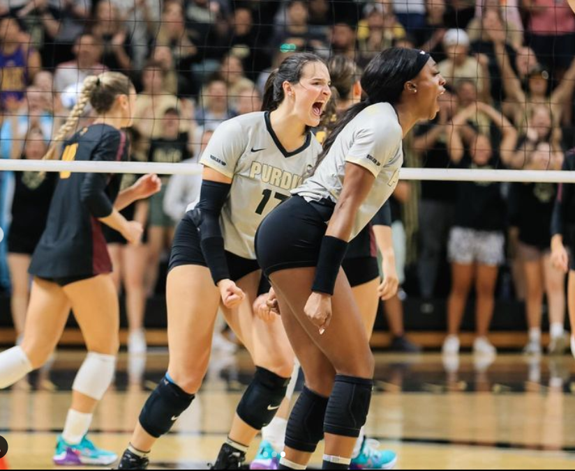 Purdue Boilermaker Volleyball Star Eva Hudson Makes History with a ...