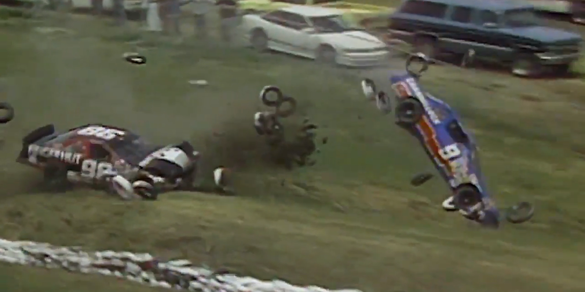 NASCAR Legend, Who Escaped the Jaws of Death in a Spectacular Crash ...
