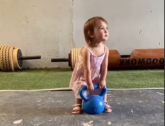 Lifting World Cheers for Adorable Gym Rat Toddler: “Little Angel Is ...