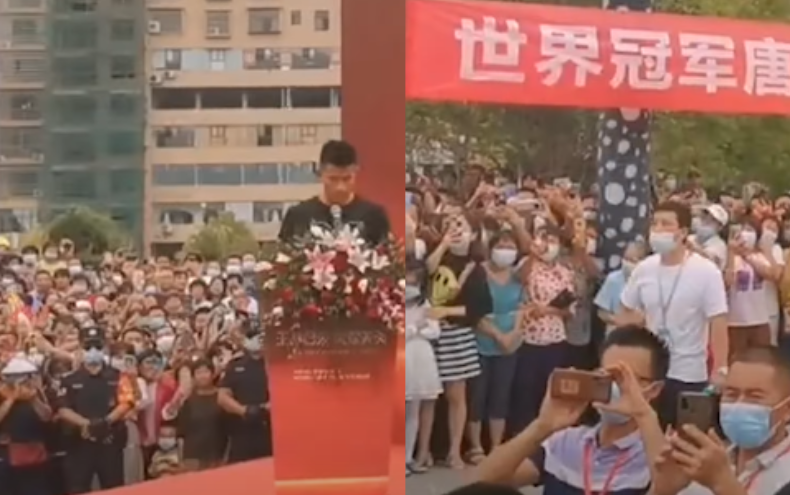 VIDEO: China's First Male MMA World Champion Tang Kai Receives Hero’s ...