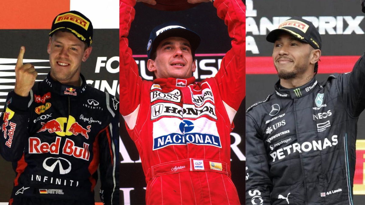 Sebastian Vettel’s Grand Tribute to Ayrton Senna Gives Lewis Hamilton a ...