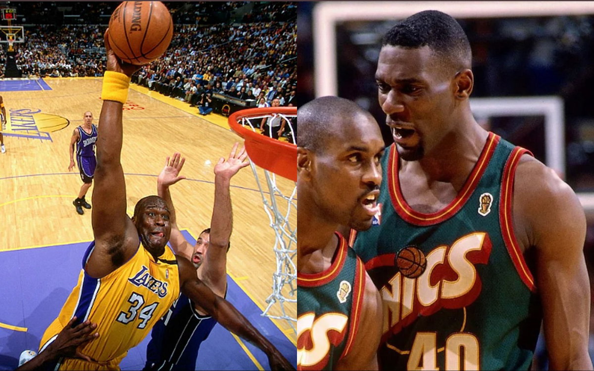 After HOF Snub, Shawn Kemp Bumps Shaq Out of Top 5 'Ferocious Dunkers ...