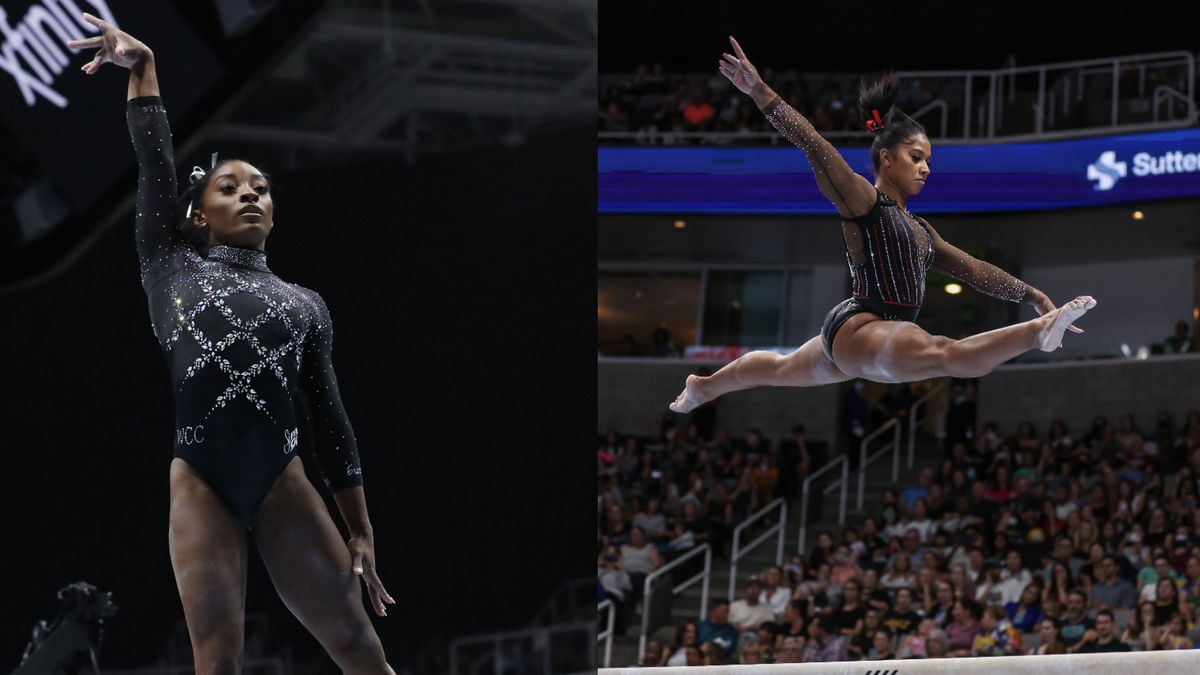 Despite an Unfortunate Miss, Simone Biles’ Best Friend Jordan Chiles ...