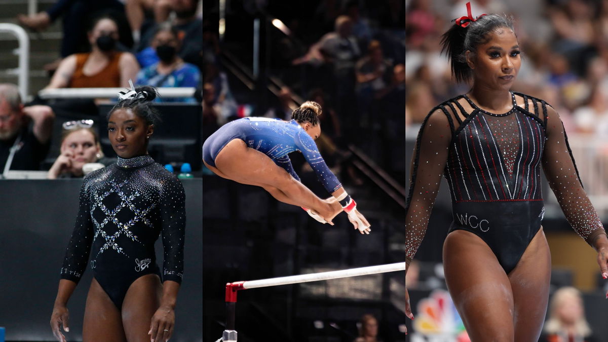 Following Simone Biles and Jordan Chiles Another Rising Gymnast Faces a ...